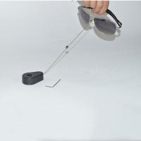 China Plastic Tear Shape Security Pull Box Recoiler with 90cm Loop Cable End for sale