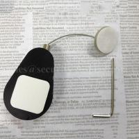 China Drop Shaped Anti Theft Pull Box Security Recoiler 90cm Nylon Cover Cable 0.9mm for sale