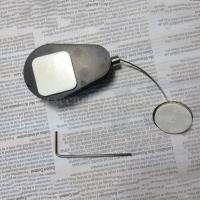 China Drop Shaped Anti Theft Pull Box Security Recoiler 90cm Nylon Cover Cable 0.9mm for sale