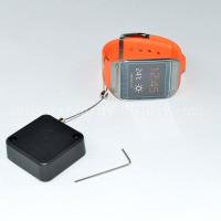 China Plastic Square Security Pull Box 43x43x16mm ABS Retractable Cable 90cm for Retail Display for sale