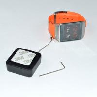 China Plastic Square Security Pull Box 43x43x16mm ABS Retractable Cable 90cm for Retail Display for sale