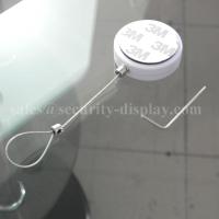 China Round Anti-Theft Display Pull Box with Circular Sticky metal Plate end for sale