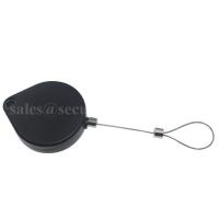 China Heart Shape Retail Security Pull Box 90cm Adjustable Lasso End ABS Plastic Anti-Theft Display for sale