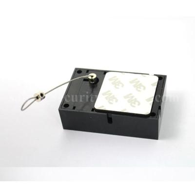 China Cuboid Anti Theft Pull Box with Pause Function 90cm Cable ABS Plastic for Retail Display for sale