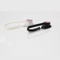 China Universal Coiled Security Tether with Magnets 20cm Cable Stretches to 80cm for sale