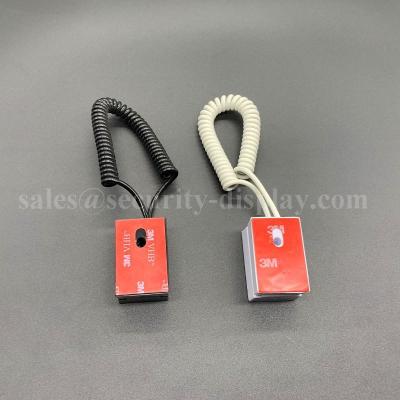 China Security Display Coiled Pull Box Retractor Tether for Dummy Phone 20cm 100cm for sale