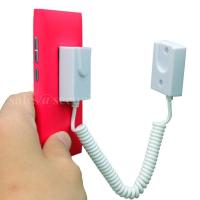 China Retractable Magnetic Coiled Anti Theft Pull Box Retractor Tether 20cm 100cm for sale