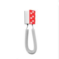 China Retractable Magnetic Coiled Anti Theft Pull Box Retractor Tether 20cm 100cm for sale