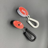 China Universal Coiled Security Magnetic Backing Tether for Remote Controls 20cm for sale
