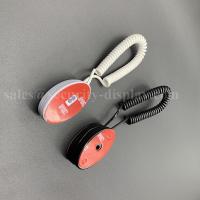 China Universal Coiled Security Magnetic Backing Tether for Remote Controls 20cm for sale
