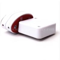 China Retractable Pull Box Security Tether with Magnetic Clasps 90cm Cable for sale