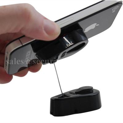 China Counter Top Retractable Security Rope Anti Theft Pull Box Cable 90cm 1/3LB for sale