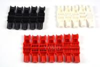 China EAS Security Peg Hook Stop Lock Red ABS Plastic 4-8mm Retail Display Anti-Theft for sale