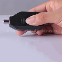China Anti Theft Stop Hook Lock Magnetic Key 65x15mm ABS Security Detacher for Retail Display for sale