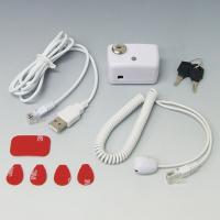 China Rechargeable Merchandise Display Burglar Alarm Security Tags 50x28x20mm 3 Year Battery for sale