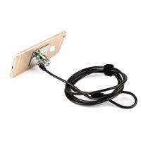 China Universal Anti Theft Security Cable Lock 6.5ft for Laptop Tablet Phone with Kensington Slot for sale