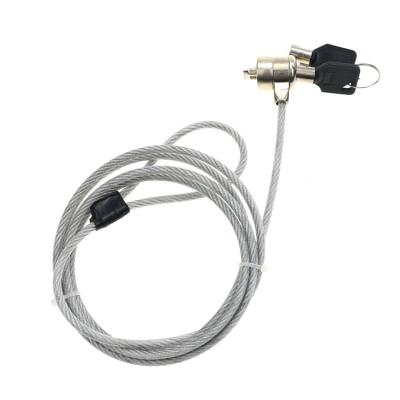 China 4 Digit Combination Laptop Security Cable Lock 2m Steel Anti Theft for Notebook for sale