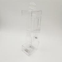 China Retractable EAS Acrylic Clear Hard Toothpaste Safer Box Keeper 153.5-250mm Magnetic Lock for sale