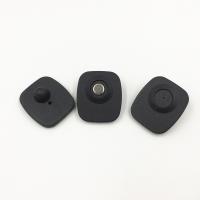 China Anti-Theft EAS RF 8.2 MHz Square Clothes Garment Hard Tag 48x42mm for sale