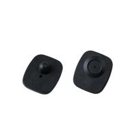 China Anti-Theft EAS RF 8.2 MHz Square Clothes Garment Hard Tag 48x42mm for sale