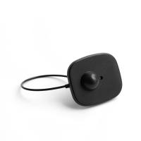 China 8.2MHz EAS RF Mini Square Hard Tag 48x42mm Clothing Alarm Security Tag for sale