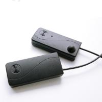 China Dual Triple EAS Self Alarming Cable Security Tag with Lanyard 100dB 58kHz for sale