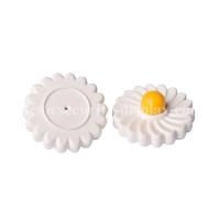 China EAS RF Hard Tag 8.2 Mhz 42mm Flower Security Tag for Retail Store Anti Theft for sale