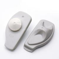 China Anti Theft EAS Plastic Security Hard Tag 58kHz 8.2MHz for Clothing Store for sale