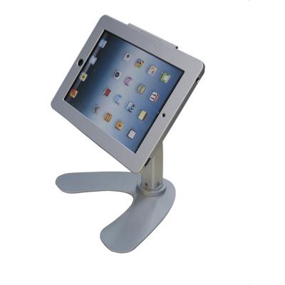 China V Shape Aluminum iPad Kiosk Enclosure Dual Locks for iPad Mini 1/2/3 19.5cm for sale