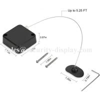 China Retractable Security Cable Lock with Double Sided 3M Adhesive for TV DVD 90cm for sale