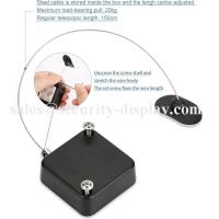 China Retractable Security Cable Lock with Double Sided 3M Adhesive for TV DVD 90cm for sale