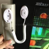 China TV Remote Control 20cm PU Coiled Cable Lock Kit Security Tether for sale