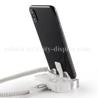 China Acrylic Mobile Phone Alarm Security Display Stand 78x56x14mm 105dB Anti-Theft for sale
