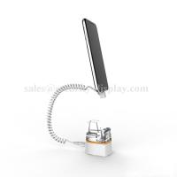 China Alarm and Charging Acrylic Secure Display Stand for Smartphone 50x56x60mm 105dB for sale