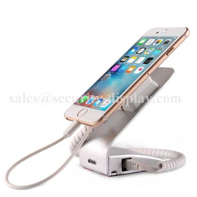 China Aluminum Magnesium Alloy Anti-Theft Alarm Display Stand for Mobile Phone 105dB for sale