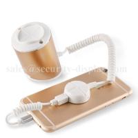 China Standalone Security Alarm Display Stand for Mobile Phone Tablet 150cm Spring Line 105dB Alarm for sale