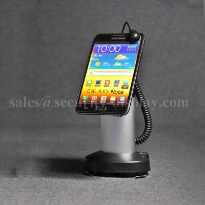 China Smart Phone Security Display Stand with Alarm 105dB and 150cm Spring Cable for sale