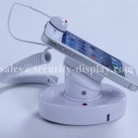 China Wall Mounted Anti Shoplifting Cell Phone Security Display Stand 105dB Alarm 150cm Spring Cable for sale