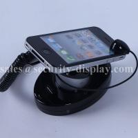 China Wall Mounted Anti Shoplifting Cell Phone Security Display Stand 105dB Alarm 150cm Spring Cable for sale