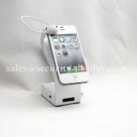 China Alarming Security Display Holder for Mobile Phone 105dB Alarm Aluminum Alloy Stand for sale