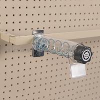 China Spiral Anti-Sweep Hook Helix Wall Dispenser Clear Polycarbonate Hood 6 9 12 Inch for sale