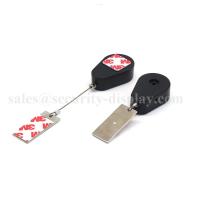 China Drip Shaped ABS Plastic Anti Theft Pull Box Recoiler 90cm Cable 0.9mm for sale