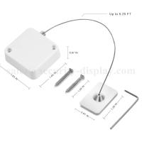 China YOMO Anti Theft Retractable Laptop Cable Lock 1.5m Security Tether for Tablet MacBook for sale