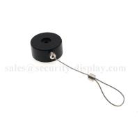 China Mini Anti Theft Mechanical Pull Box Recoiler 33x33x16mm ABS Plastic 60-280cm Cable for sale