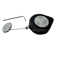 China Heart Shaped Anti Theft Pull Box Recoiler 90cm Stainless Steel Cable for sale