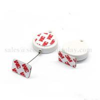 China Heart Shaped Anti Theft Security Pull Box Recoiler ABS Shell 53x45x12mm 90cm Cable for sale