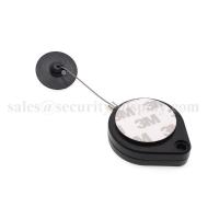 China ABS Plastic Retractable Security Tether 54x45x12.5mm with 3M Glue for Retail Display for sale