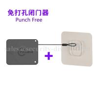 China Punch Free Automatic Sensor Door Closer 150cm Steel Cable 48kg Pull Force for sale
