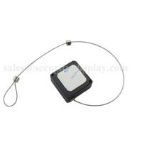 China 3M Adhesive Anti Theft Locking Retractable Key Chain 95cm 0.9mm Cable for sale