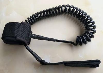 China Retention Device Coiled Security Tethers , Tactical Pistol Sling With Belt for sale